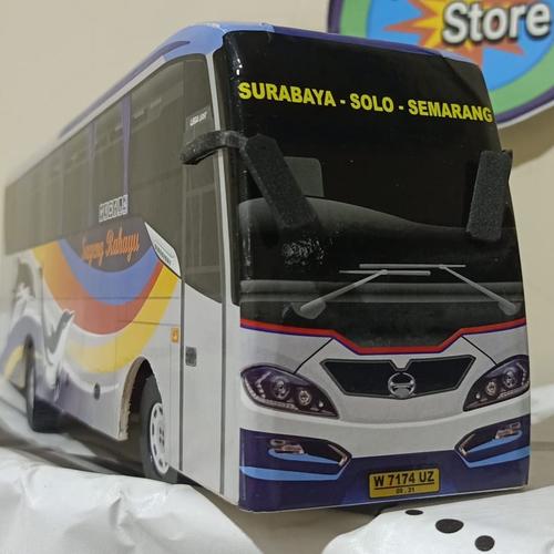 Jual miniatur bus bis mainan bus bis shd sugeng rahayu livery lumba ...