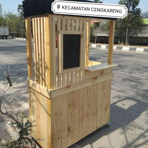Jual Booth portable / gerobak / gerobak kayu / gerobak costum - Jakarta ...