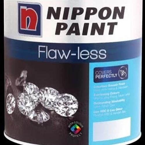 Jual CAT NIPPON FLAWLESS NIPPON PAINT 2.5 LITER RESMI MESIN TINTING ...