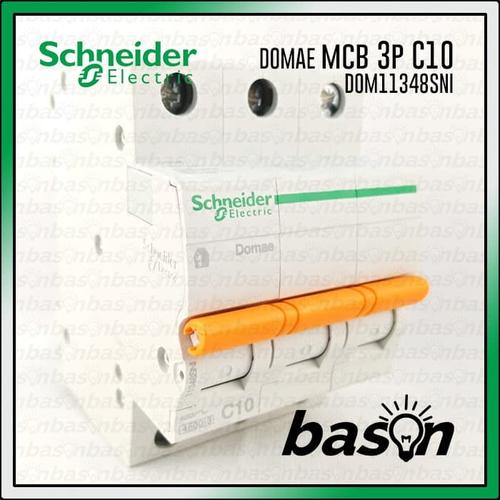 Jual SCHNEIDER MCB Domae 3Phase 10A - miniature circuit breaker ...