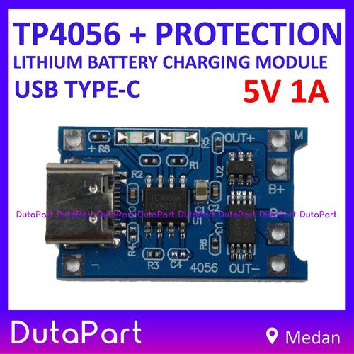 Jual TP4056 5V 1A USB Type-C Battery Charger Charging Module ...