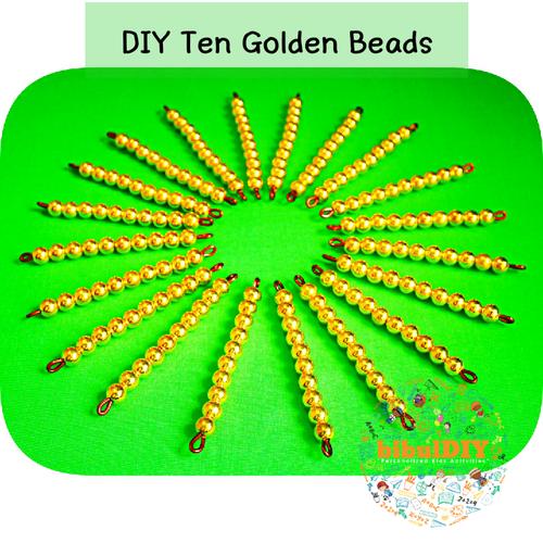 Jual DIY Ten Golden Bead Montessori - Jakarta Selatan - bibuldiy ...