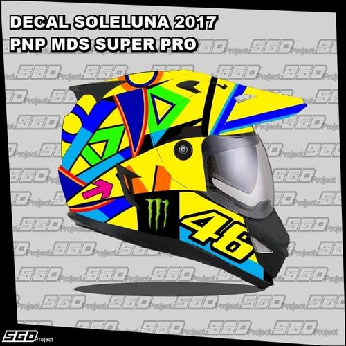 Jual Stiker Decal Helm Motif Soleluna PNP MDS SUPERPRO - Kab. Bandung ...