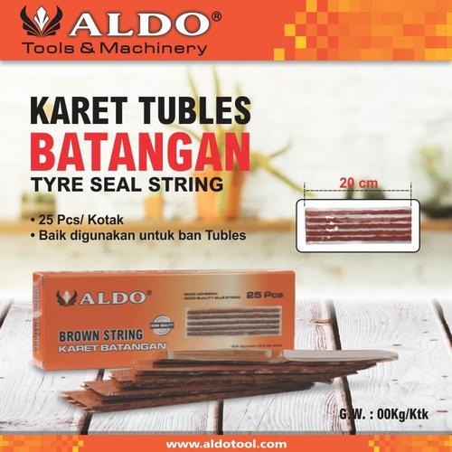 Jual KARET TUBLES BATANGAN / LEM CACING BAN / REFFIL TUBLES MERK ALDO ...