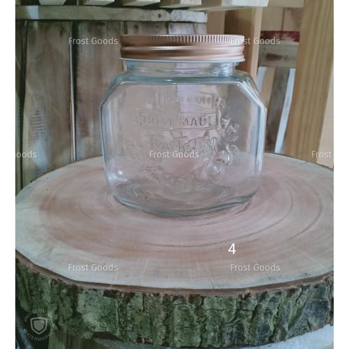 Jual Jar Toples Kaca 450 ml / Jar Toples Beling Kaca 450 ml segi enam ...