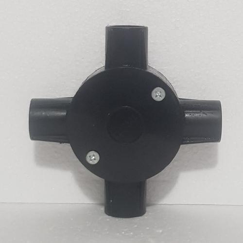 Jual T dus / T duss / T Doss / T-dus Clipsal 20mm Hitam / 20 mm Black ...