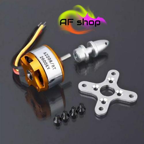 Jual A2208 1100KV 1400KV 2600KV Brushless Outrunner Motor untuk ...