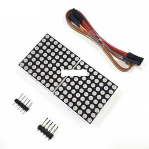 Jual Max7219 Led Dot Matrix 16x8 Display Module 8x16 Alternatif P10 P16 ...
