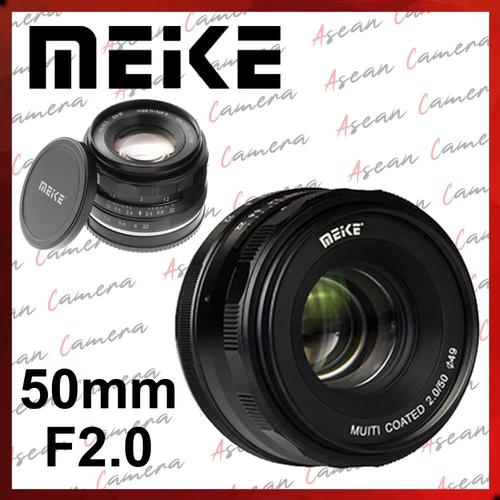 Jual Lensa Wide Meike 50mm F2.0 APS-C For Micro 4/3 Mount Olympus ...