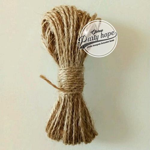 Jual Tali Rami / Hemp Rope / Tali Benang Goni Vintage / ECER Per Meter ...