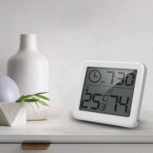 Jual Termometer Hygrometer Otomatis LCD Elektronik Suhu Monitor ...