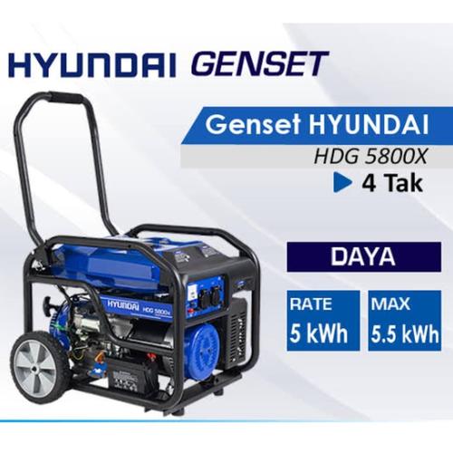 Jual Genset / Gasoline generator HYUNDAI HDG 5800x - Kota Medan - R ...