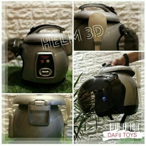 Jual Helm Helem Bogo Retro 3D Helm rice cooker magic com Dewasa - SNI ...