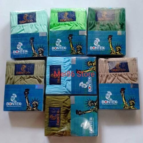 Jual Mei86 / Celana Dalam Pria Bontex Size L - Hijau Muda - Jakarta ...