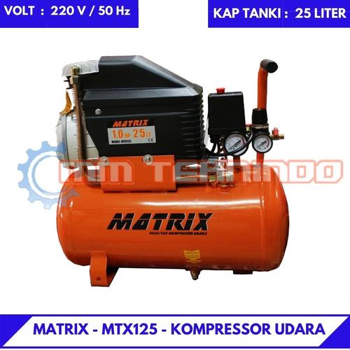 Jual MATRIX - MTX125 - KOMPRESSOR UDARA - 1 HP - 25 LITER - Jakarta ...