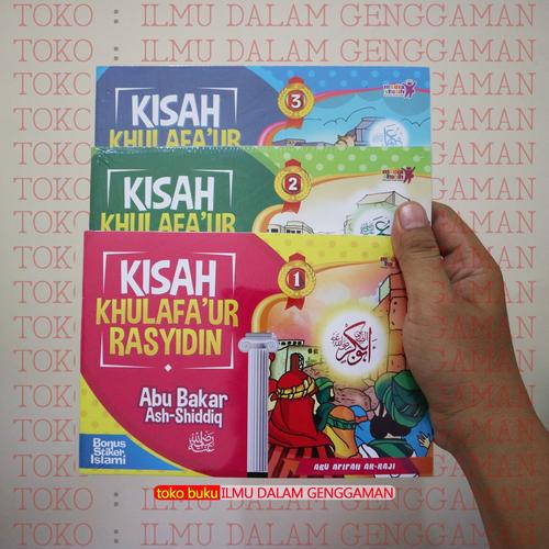 Jual Kisah Khulafaur Ar Rasyidin 3 Jilid Lengkap Media Sholih Kota