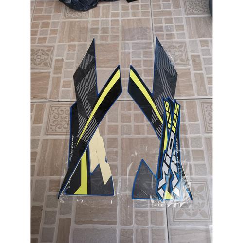 Jual Stiker Bodi & Lis Body & Striping Mio M3 2018 2019 Biru - Jakarta ...