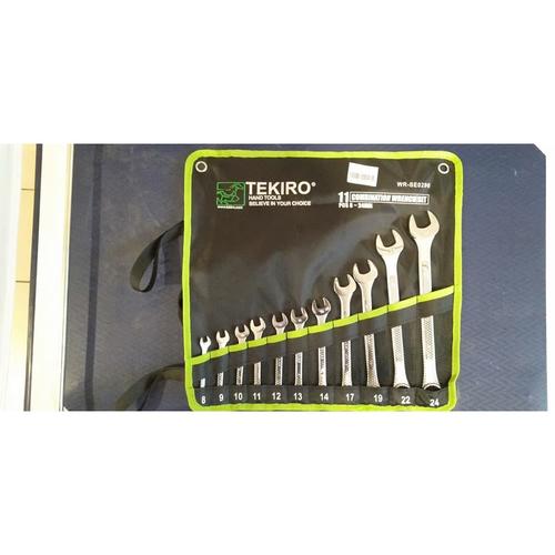 Jual Tekiro Combination Wrench Set (Kunci Ring Pass Set 11pcs 8-24mm ...