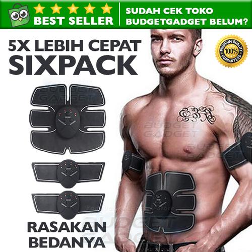 Jual Alat Stimulator Terapi EMS Otot Six Pack ABS Abdominal Muscle ...