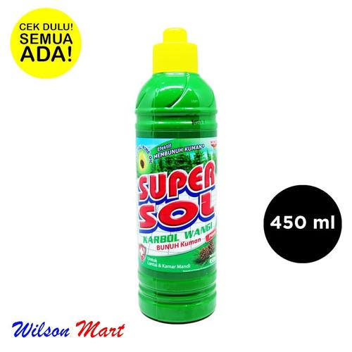 Jual SUPER SOL KARBOL WANGI PINE 450 ML BOTOL - Jakarta Barat - Wilson ...