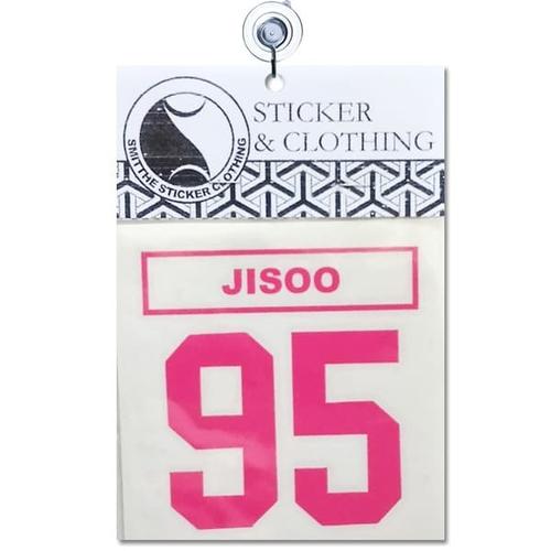 Jual Stiker Jisoo 95 Black Pink Logo Cutting Sticker KPOP blackpink 8cm ...