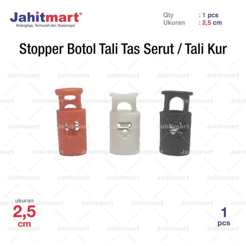 Jual STOPPER TALI TAS SERUT / TALI KUR SATUAN - Botol Hitam - Jakarta ...