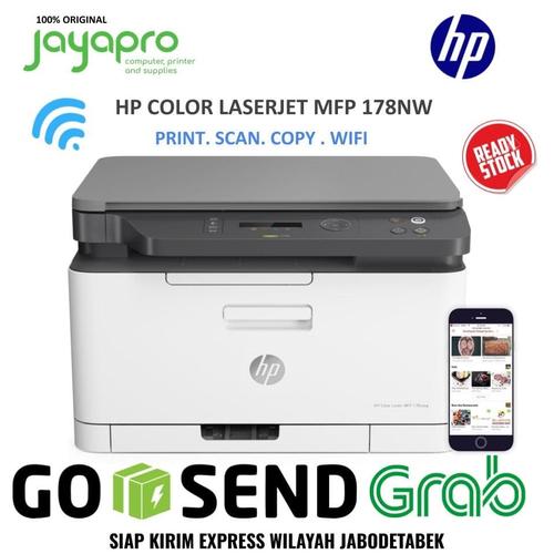 Jual PRINTER HP LASER 178 NW HP LASER COLOR MFP 178NW - Jakarta Pusat ...