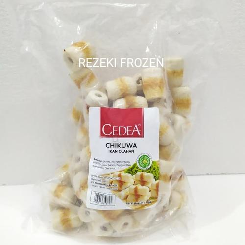 Jual Cedea Chikuwa ikan olahan untuk shabu shabu / rebus 1kg 1000gr ...