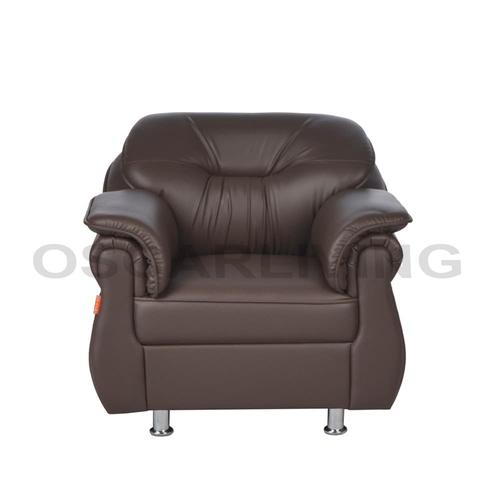 Jual Sofa Xena 1 Seater Dark Brown Sofa Tamu Minimalis Oscar Import ...