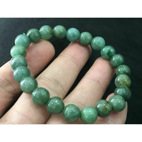 Jual GELANG GIOK 100% NATURAL oil green jade 10mm dan 9mm SERTIFIKAT ...
