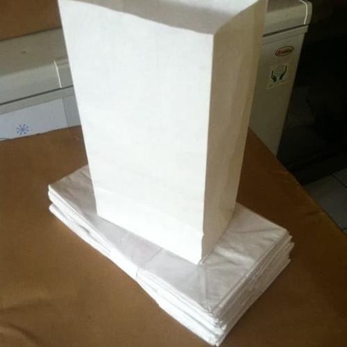 Jual PAPER BAG SIZE M - UKURAN MEDIUM - KANTONG KERTAS ROTI - WHITE 100 ...
