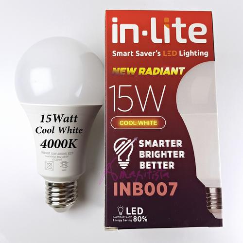 Jual Lampu inlite LED Bulb 15W 15 watt Natural White 4000K E27 1417lm ...