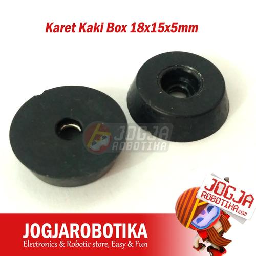 Jual Karet Kaki Box 18x15x5mm - Kab. Sleman - Jogjarobotika | Tokopedia
