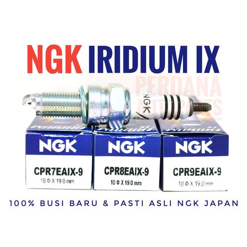 Jual Busi Iridium NGK CPR7EAIX-9 / CPR8EAIX-9 / CPR9EAIX-9 - CPR6EAIX-9S - Jakarta Barat ...