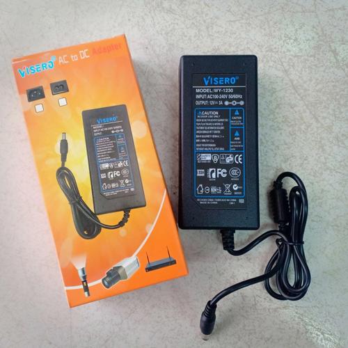 Jual visero adaptor 12v 3a - Jakarta Pusat - BUDINET | Tokopedia