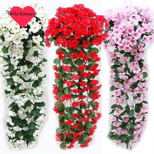Jual HOT NEW Tanaman Bunga Gantung Dinding Artificial 80cm Dekorasi ...