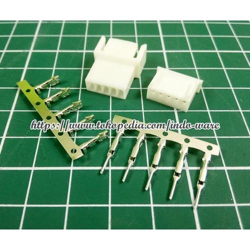 Jual 5 Pin Konektor 1 pasang 5240 2.54mm pitch 5102/5240 2.5mm female ...