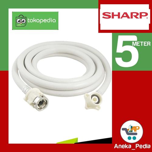 Jual [5 Meter] Selang Water Inlet Masuk Air Mesin Cuci Sharp - 5 Meter ...