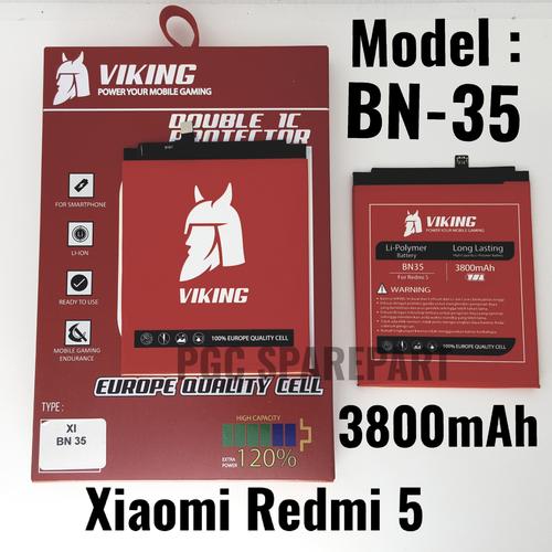 Jual Baterai Viking BN35 - Redmi 5 - BN-35 - Batre Batere Baterei ...