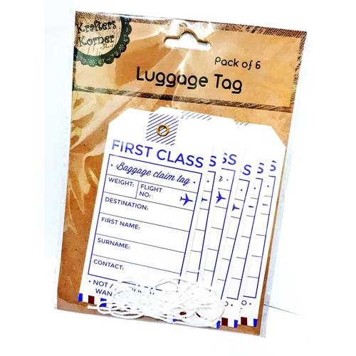 Jual Name Tag Baggage Tag Koper Tag Luggage Tag (6pcs) Limited ...