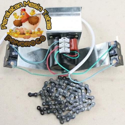 Jual Motor Dinamo Pemutar Mesin Tetas Telur Otomatis sistem Rantai ...