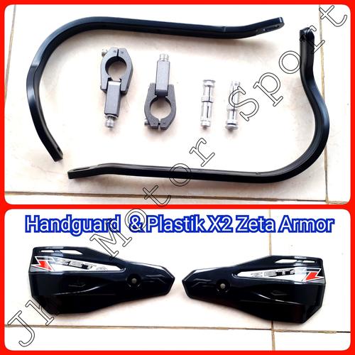 Jual Handguard Zeta Armor Orisinal Dengan Plastik Handguard X2 - Kab. Jember - Jho Motor Sport ...