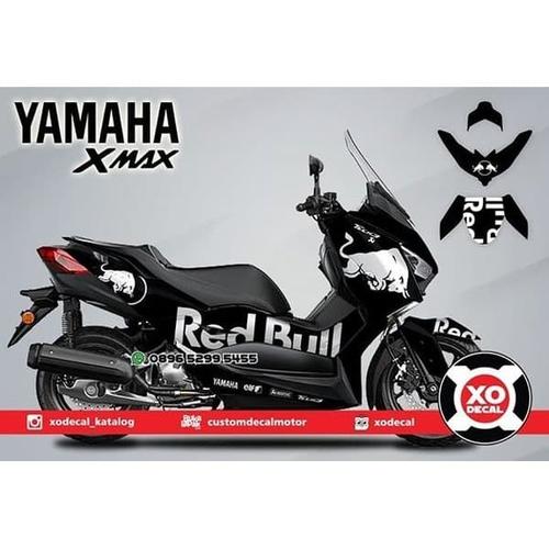 Jual DECAL STICKER YAMAHA XMAX REDBULL BLACK DESIGN - Jakarta Barat ...