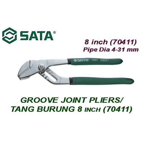 Jual Tang Burung/Groove Joint Pliers 8 Inch 70411 SATA - Jakarta Barat ...