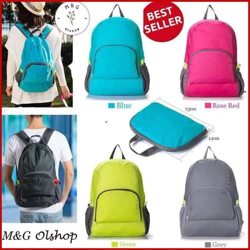 Jual TAS PUNGGUNG LIPAT / TAS PARASUT / TAS OLAH RAGA / RANSEL ...