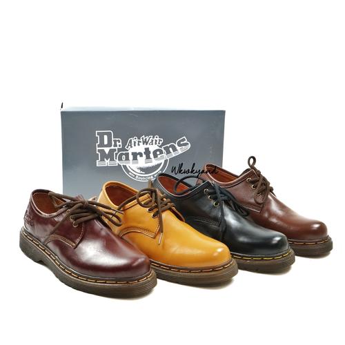 Jual SEPATU DOCMART LOW BOOT PRIA DR MARTENS KULIT ASLI - Hitam, 39 ...