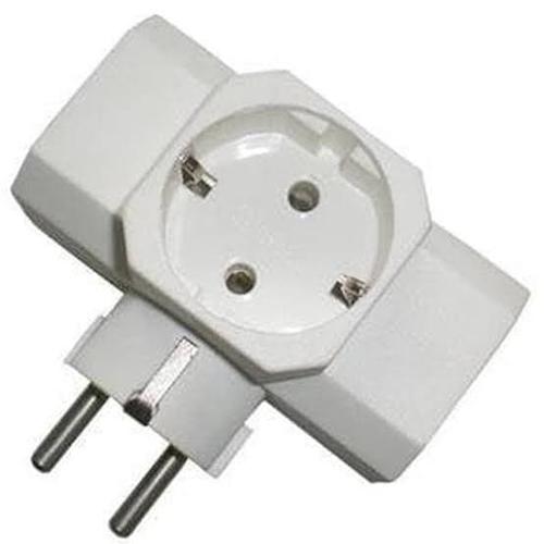 Jual steker tee T arde broco cabang 3 lubang colokan multi stop kontak ...