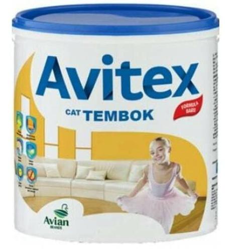 Jual Cat Tembok Avitex (Avian Brands) 5kg Warna Ready Murah Sekali ...