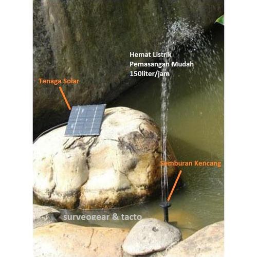 Jual Hemat Listrik Pompa Air Mancur Kolam Ikan Tenaga Solar Cell ...