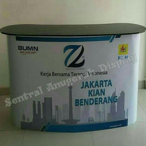 Jual POP UP TABLE / MEJA POP UP COUNTER - PROMOTION belum termasuk ...